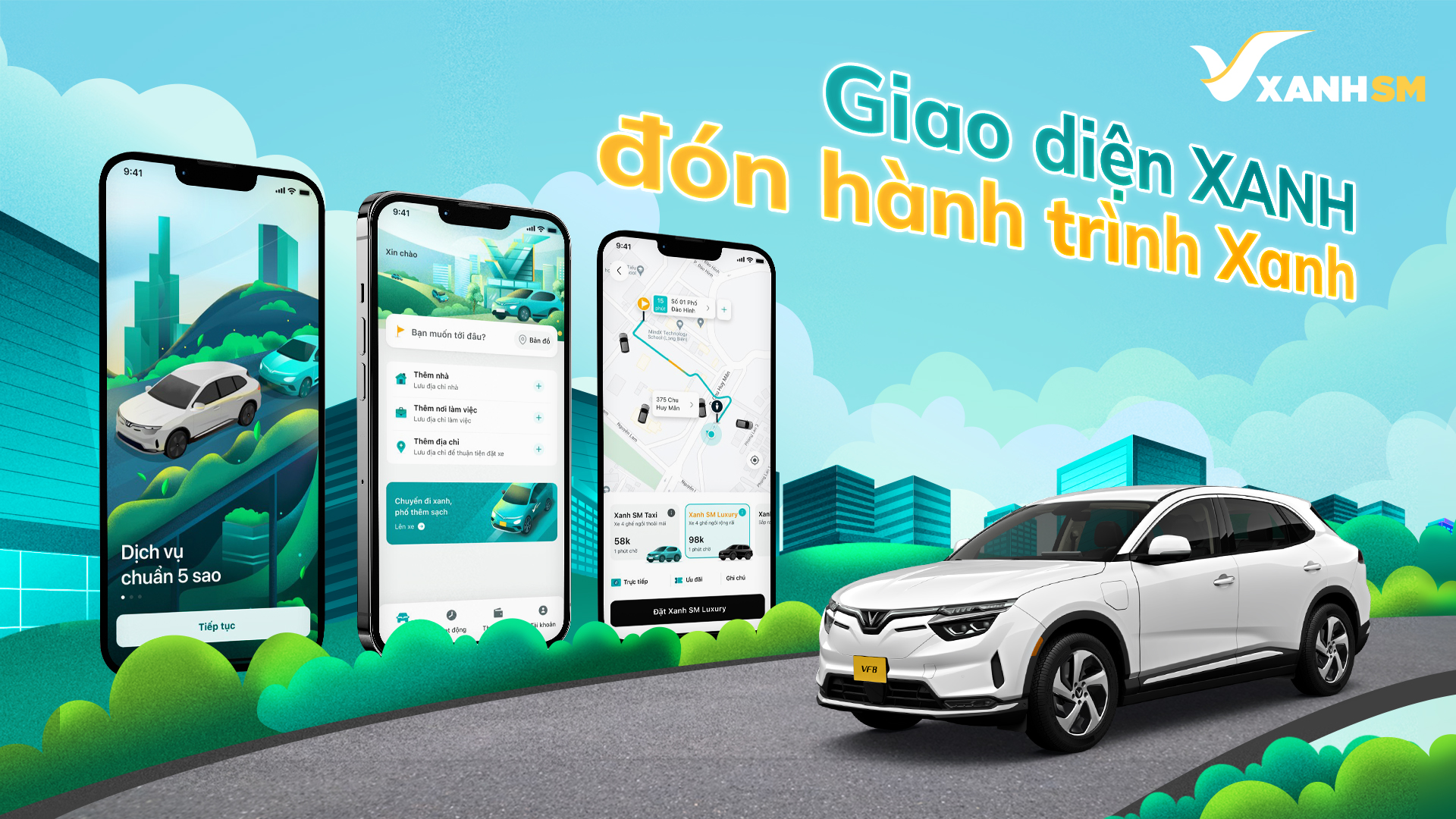 XANH SM THAY ĐỔI NHẬN DIỆN ỨNG DỤNG MỚI | Xanh SM