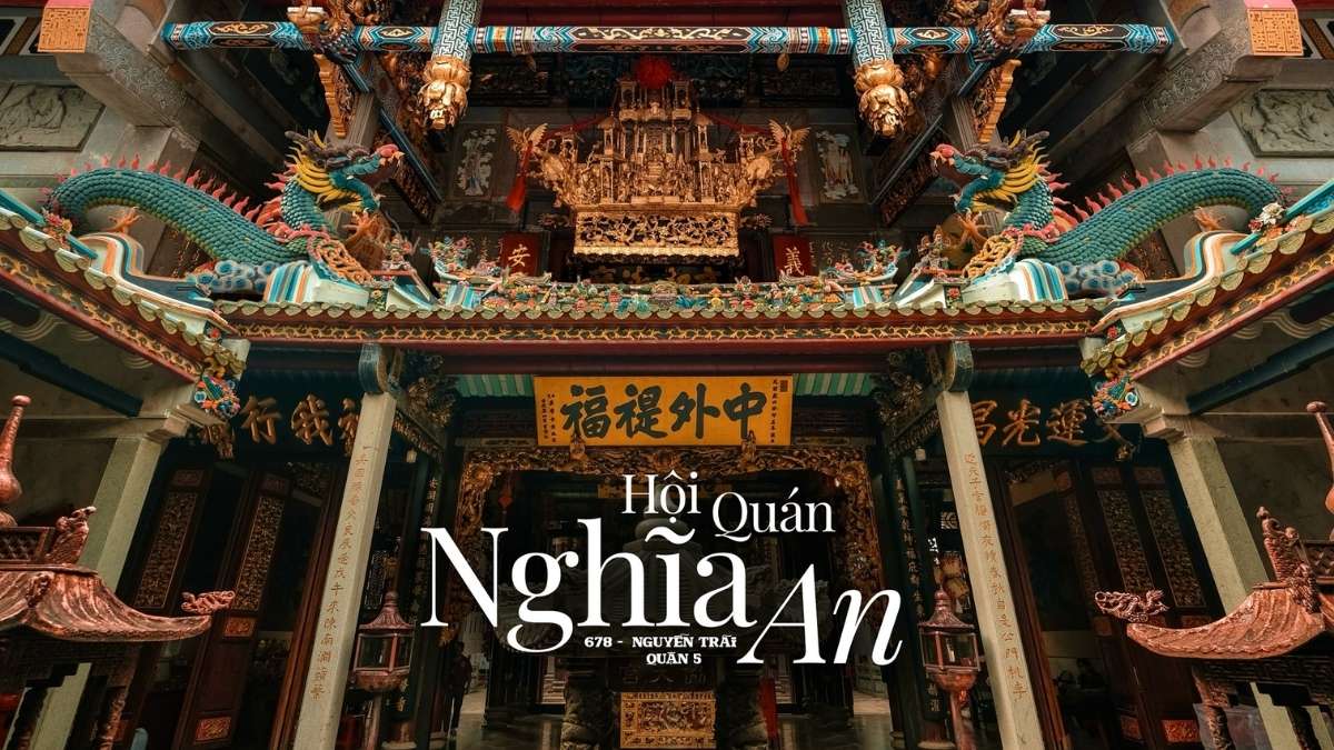 Hội quán Nghĩa An: Công trình kiến trúc người Hoa độc đáo | Xanh SM