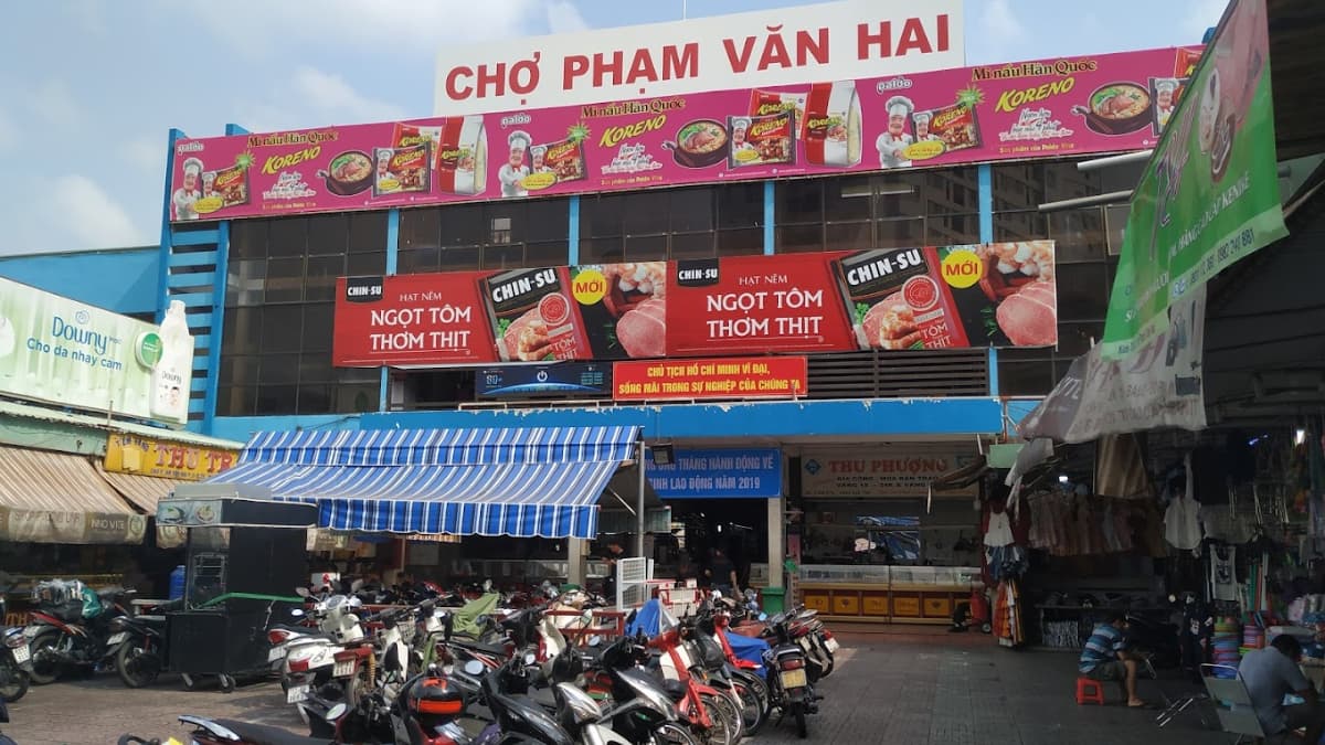 Chợ Phạm Văn Hai - Thiên đường ẩm thực đêm Quận Tân Bình | Xanh SM