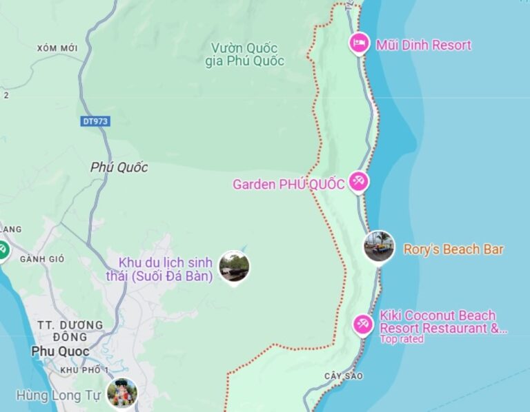 Bản đồ Phú Quốc cho người đi lần đầu: Nên đi đâu, ăn gì, chơi gì? | Xanh SM