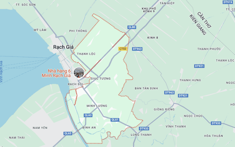 Bản đồ Kiên Giang - Khám phá vùng đất biển đảo trù phú | Xanh SM