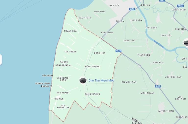 Bản đồ Kiên Giang - Khám phá vùng đất biển đảo trù phú | Xanh SM