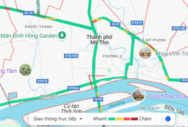 Bản đồ Mỹ Tho dẫn lối tìm về chợ nổi và vườn trái cây trĩu quả | Xanh SM