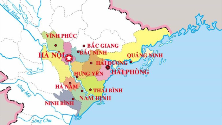 Bản đồ miền Bắc Việt Nam – Tổng quan địa lý, kinh tế và du lịch | Xanh SM