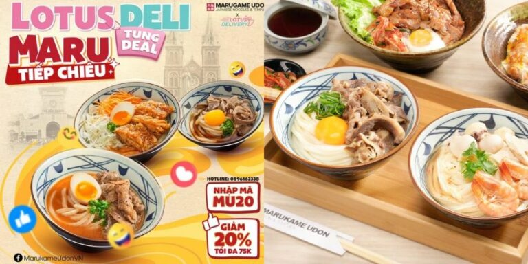 Marukame Udon Tân Phú: Khám phá hương vị mì chuẩn Nhật Bản | Xanh SM